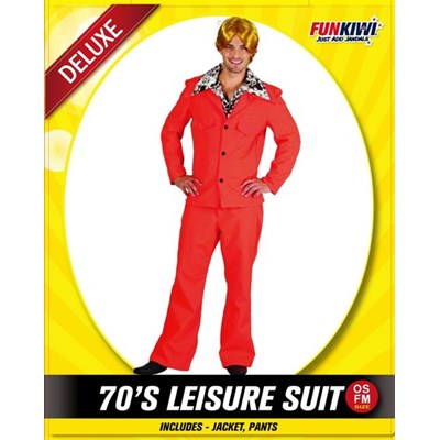 Adult Costume (Deluxe) - 70'S Leisure Suit – Bonanza Variety